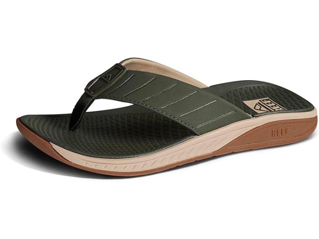 (取寄) リーフ メンズ ザ デックハンド Reef men Reef The Deckhand Olive/Gum