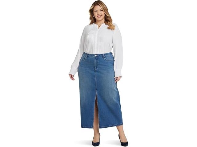 (取寄) エヌワイディージェイ レディース プラス サイズ ロング スカート NYDJ women Plus Size Long Skirt Fairmont