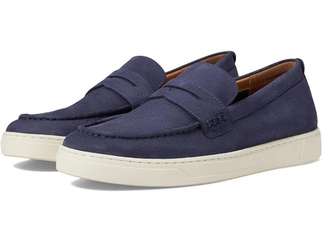 (取寄) バイオニック メンズ トンプソン スリッポン VIONIC men Thompson Slip-ons Navy Blue Leather