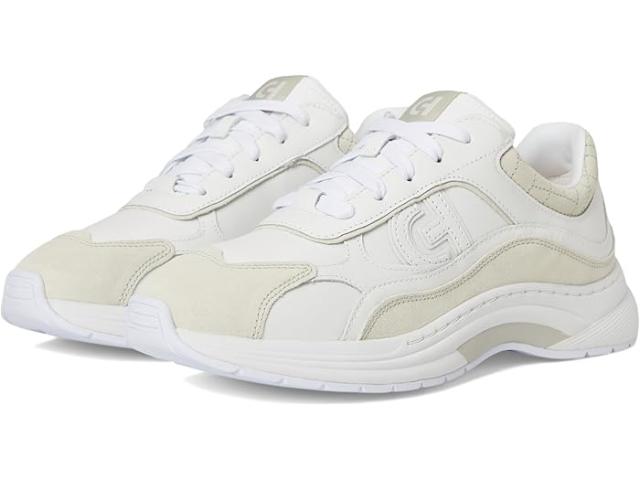 (取寄) コールハーン レディース グランドプロ ランナー Cole Haan women Grandpro Eleeana Runners White Leather/Silver Birchsuede 1