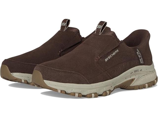 (取寄) スケッチャーズ メンズ ヒルクレスト シーダー ルート ハンズ フリー スリップ-イン SKECHERS men Hillcrest Cedar Root Hands Free Slip-in Brown