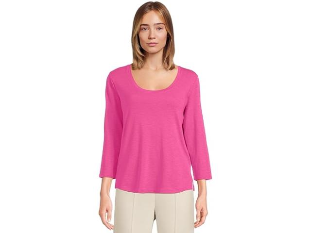 (取寄) トミーバハマ レディース アシュビー アイルズ リブ 3/4 スリーブ スクープ  Bahama women Ashby Isles Rib 3/4 Sleeve Scoop Very Bery