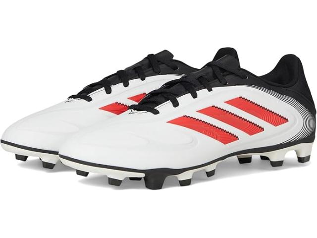 (取寄) アディダス コパ ピュア 3 クラブ ファーム グランド サッカー クリーツ adidas Copa Pure 3 Club Firm Ground/Multi Ground Soccer Cleats White/Lucid Red/Black