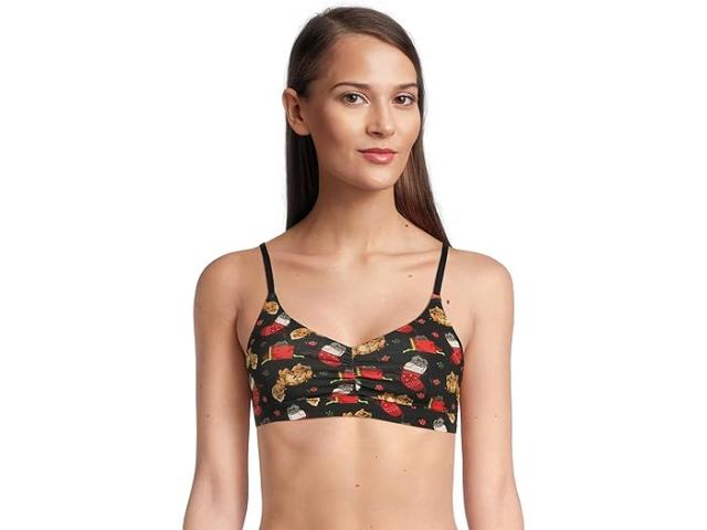 (取寄) ミーアンディーズ レディース フィール フリー ルーシュド ブラレット MeUndies women Feel Free Ruched Bralette Whisker Wonderland