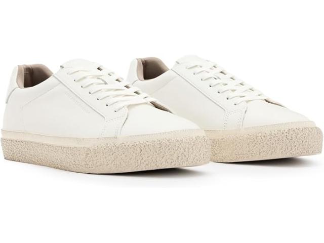 (取寄) オールセインツ メンズ レザー ロウ トップ AllSaints men Klop Leather Low Top White