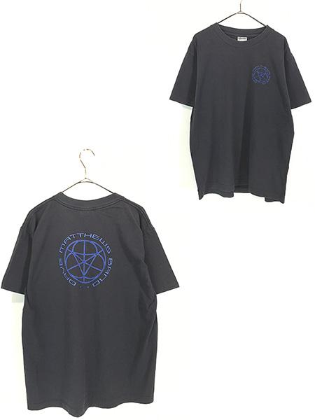 古着 90s USA製 Dave Matthews Band オルタナ ロック バンド Tシャツ L