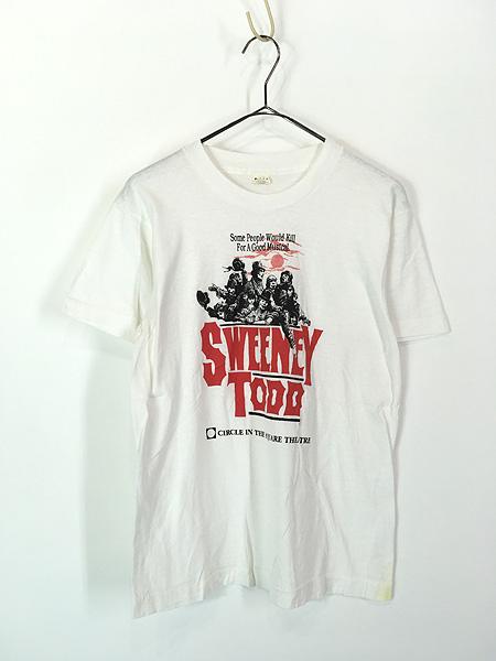 古着 80s USA製 Sweeny Todd スウィーニー トッド ムービー ミュージカル Tシャツ M