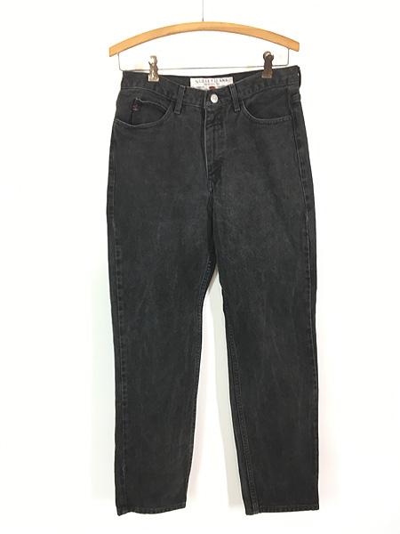 古着 90s GUESS JEANS ブラック デニム パンツ ジーンズ スリム W31 L29