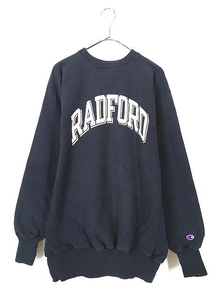 古着 90s Champion Reverse Weave 「RADFORD」 リバース スウェット XXL 古着
