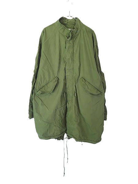 古着 70s 米軍 US ARMY DPSC M-65 ミリタリー モッズ パーカー コート フィッシュテール M-R