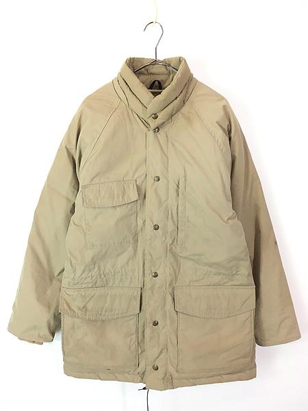 古着 70s Eddie Bauer 防寒 コットン シェル グース ダウン ジャケット L位