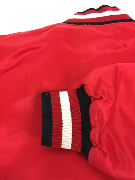 古着 80s USA製 NBA Chicago Bulls ブルズ ナイロン パデット