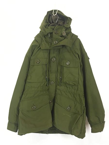 古着 90-00s カナダ軍 IECS 後期型 ミリタリー コンバット パーカー コート ジャケット フルセット!! XL位 美品!!