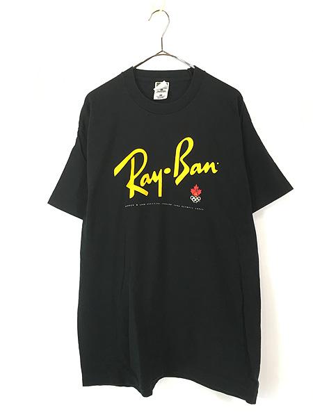 古着 90s 製 Ray Ban Bausch & Lomb レイバン ボシュロム サングラス 五輪 オリンピック Tシャツ XL