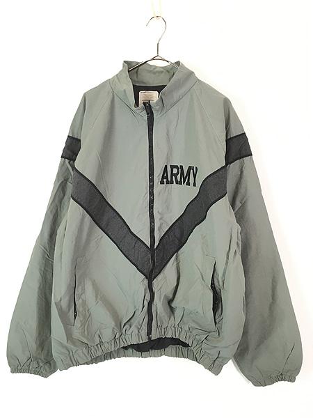 古着 00s 米軍 US ARMY IPFU ミリタリー トレーニング リフレクター ジャケット L-R