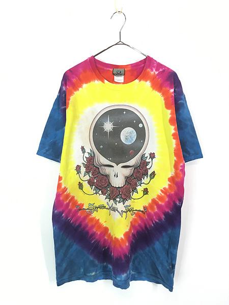 古着 00s Grateful Dead 「Space Your Face」 デッドヘッド 宇宙 ロック バンド タイダイ Tシャツ L