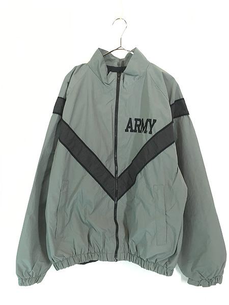 古着 00s 米軍 US ARMY PFU トレーニング リフレクター ジャケット M-R?@