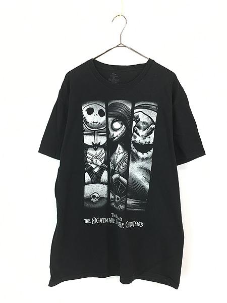 古着 Disney The Nightmare Before Christmas ジャック サリー ウギーブギー Tシャツ L 古着