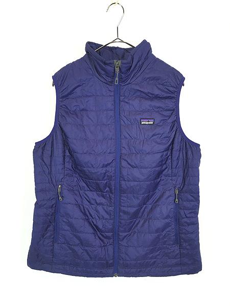 レディース 古着 13s Patagonia 「Nano Puff Vest」 Primaloft ナノ パフ ベスト XL 古着