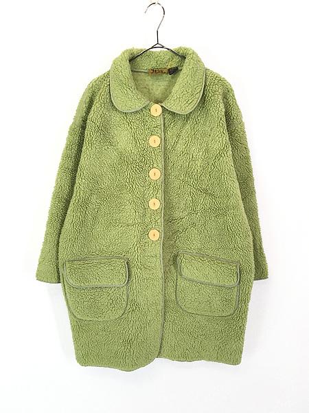 レディース 古着 90s ANTHROPOLOGIE ボア フリース ロング ジャケット M 古着