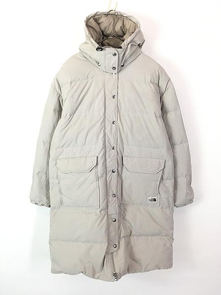 レディース 古着 TNF The North Face 茶タグ コットンクロス 600フィル パワー グース ダウン コート S 古着