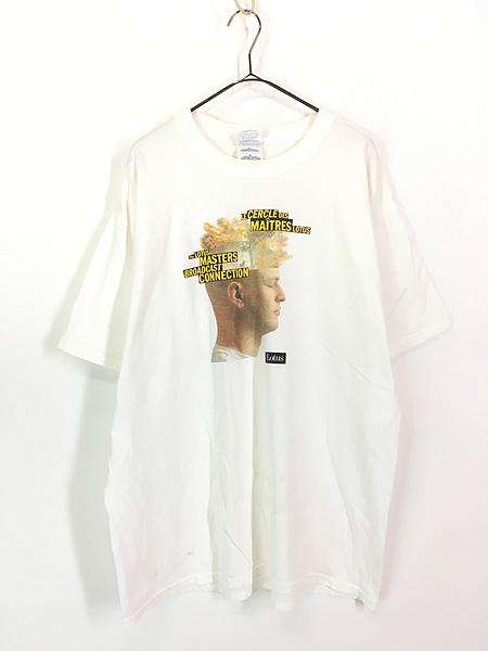 古着 00s Lotus Master Broadcast Connection IBM ソフトウェア グラフィック Tシャツ XL