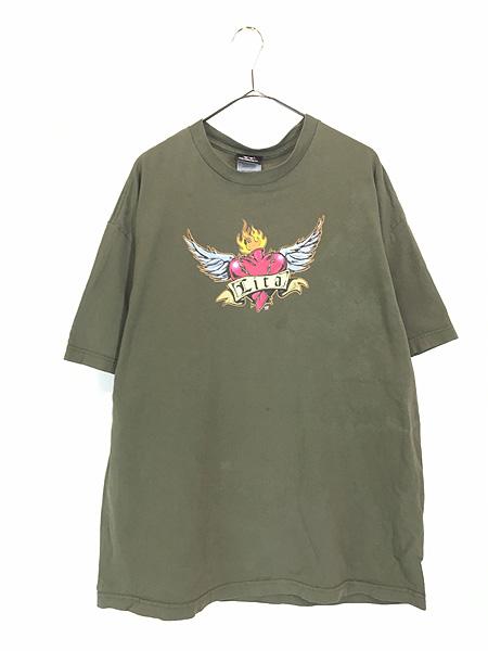 古着 00s USA製 WWE Lita 「This Time it  Counts」 Amy Christine Dumas プロレス Tシャツ XL