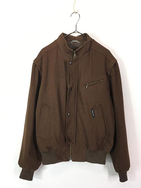 古着 80s Members Only 比翼 スタンドカラー ウール メンバーズ オンリー ジャケット 40