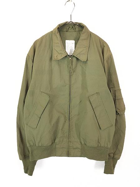古着 80s 米軍 US ARMY ミリタリー アラミド ノーメックス ヘリクルー フライト ジャケット 後期型 L-L