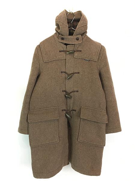 古着 70s 英国製 Gloverall トグル ボタン ウール ダッフル コート 36 人気カラー!! ブラウン