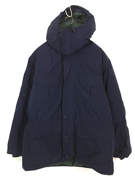 古着 80s Eddie Bauer 「Ridge Line」 2way GORE-TEX グース ダウン ゴア ジャケット パーカー L