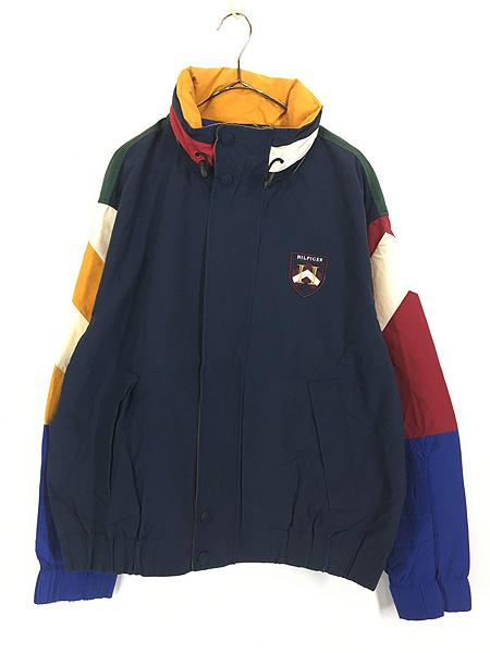 古着 90s   カラフル クレイジー パターン 2way ジャケット XL 古着
