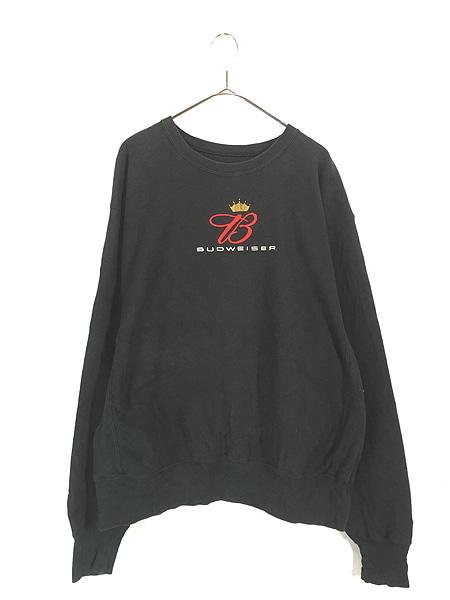 古着 00s Champion Reverse Weave 「Budweiser」 バドワイザー ビール 企業 リバース スウェット L位 古着