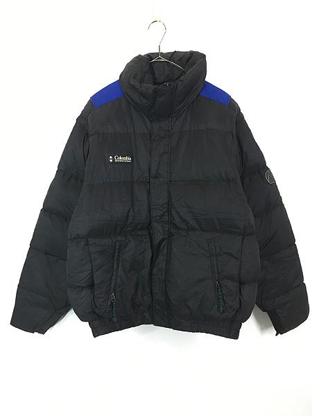 古着 90s Columbia 「ASCENT」 ラバーパッチ 2way ダウン ジャケット & ベスト L 古着