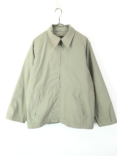 古着 70s McGREGOR チンスト コットン ドリズラー ハリントン ジャケット ブルゾン ボア ライナー付!! 42