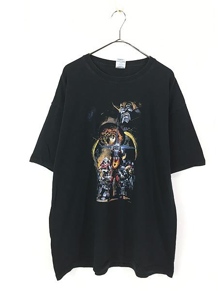 古着 00s Transformers the Movie トランスフォーマー ロボット フィギュア ムービー Tシャツ XL 古着