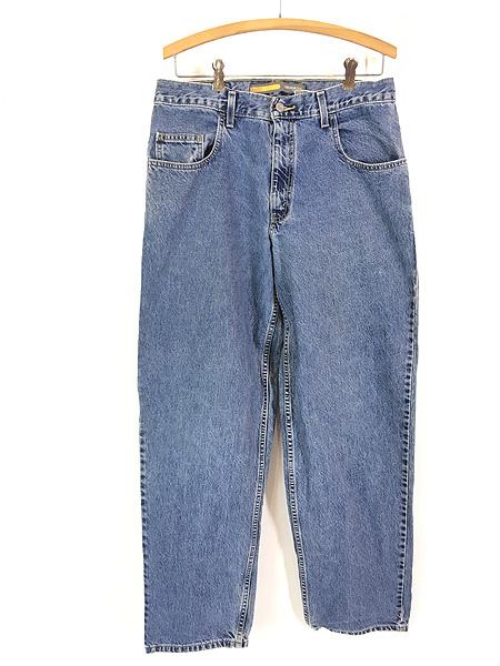 古着 00s Levi's Silver Tab 「BAGGY」 濃紺 ブルー デニム バギー パンツ ジーンズ W33 L33