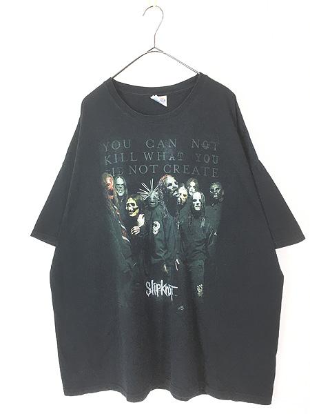 古着 00s Slipknot 「Duality」 覆面 ヘヴィ メタル ハードコア バンド Tシャツ ビッグサイズ 3XL