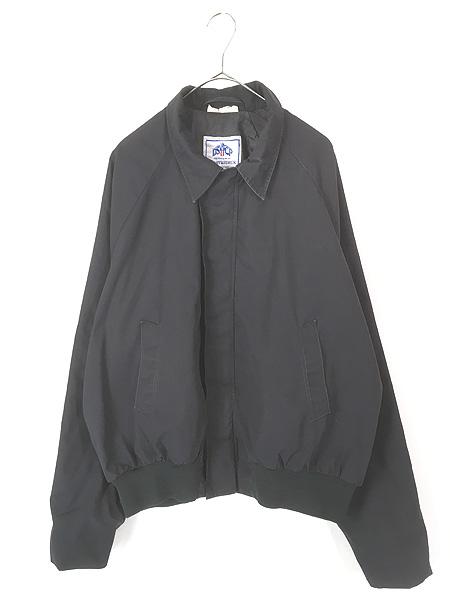 古着 90s 米軍 「Utility Unisex」 ミリタリー 比翼 パデッド ユーティリティー ジャケット ブラック L-R