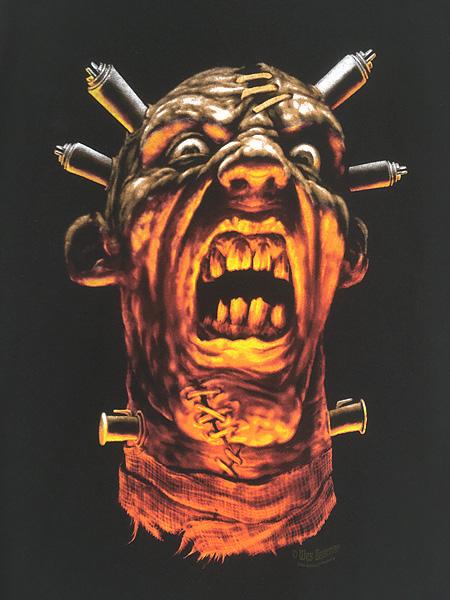 古着 00s Wes Benscoter 「Tulip Gulch Productions Crew」 フランケン