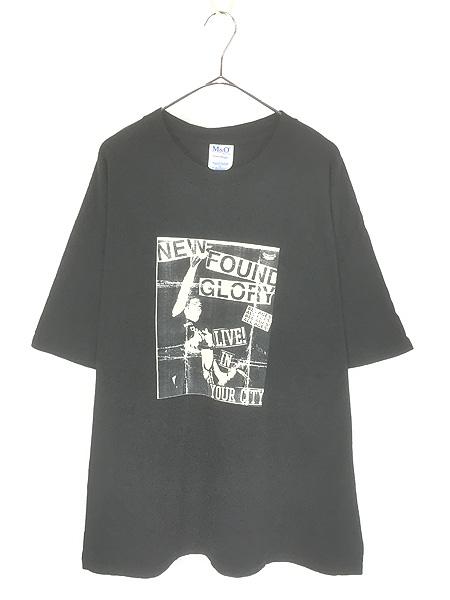 古着 00s New Found Glory 「Live in Your City」 フォト ポップ パンク ロック バンド Tシャツ XL