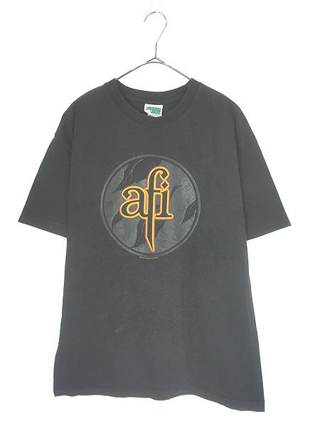 古着 00s AFI ハードコア パンク ロック バンド Tシャツ L
