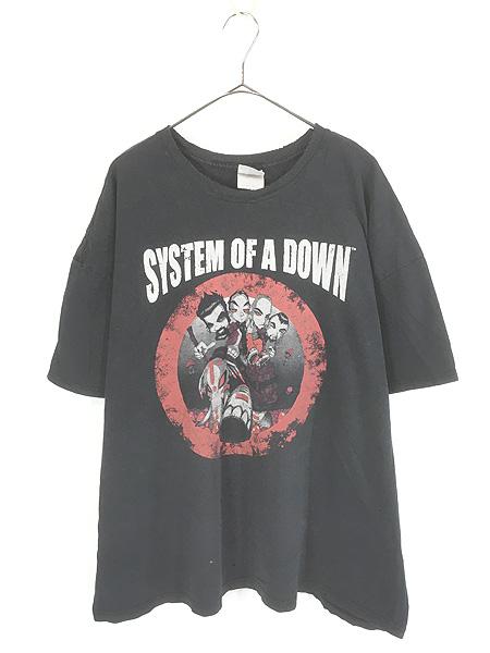 古着 00s System of a Down ミクスチャー メタル ロック ハードコア バンド Tシャツ 3XL