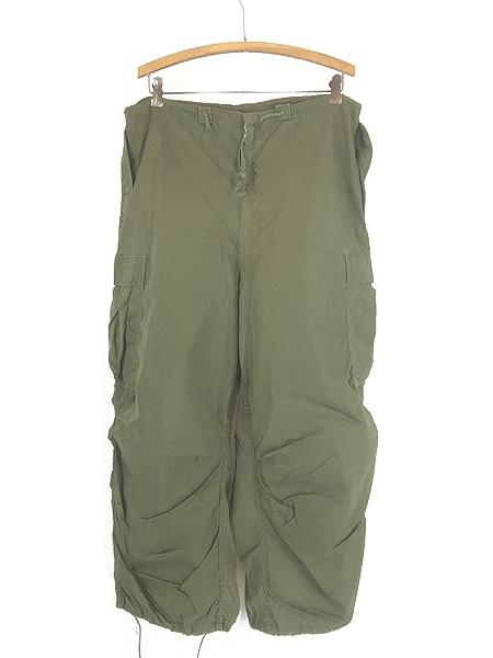 古着 50s 米軍 US ARMY M-51 Arctic アークティック ポプリン オーバー カーゴ パンツ W〜35 L25.5 美品!!