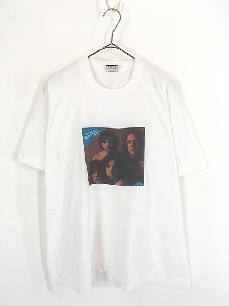 古着 80s USA製 The Shocking Blue × The Seeds サイケデリック アシッド ロック バンド Tシャツ XL