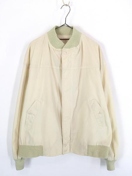 古着 70s La paz by Catalina トビウオ 総柄 ライナー ダービー バーシティ カップショルダー ジャケット 46