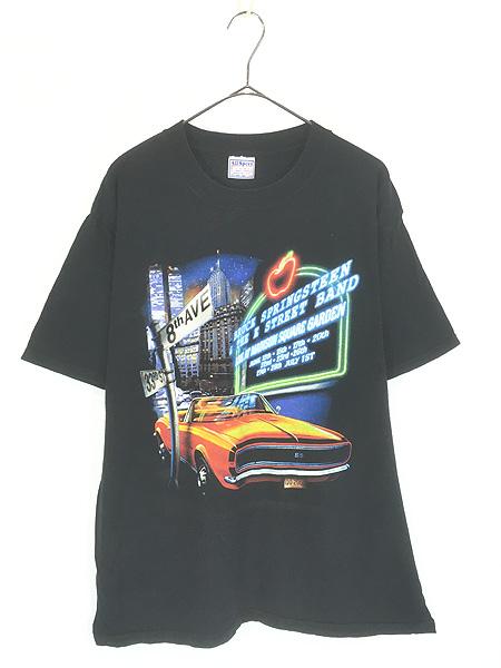 古着 00s USA製 Bruce Springsteen & the E Street Band 「Madison Square Garden」 ロック バンド Tシャツ L
