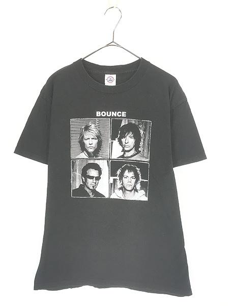 古着 00s USA製 BON JOBI 「Bounce」 ツアー ハード ロック バンド Tシャツ M