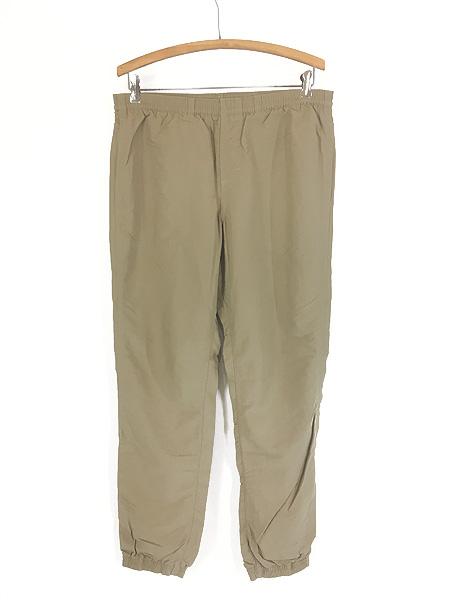 古着 Patagonia 無地 ソリッド バギーズ パンツ カーキ M位