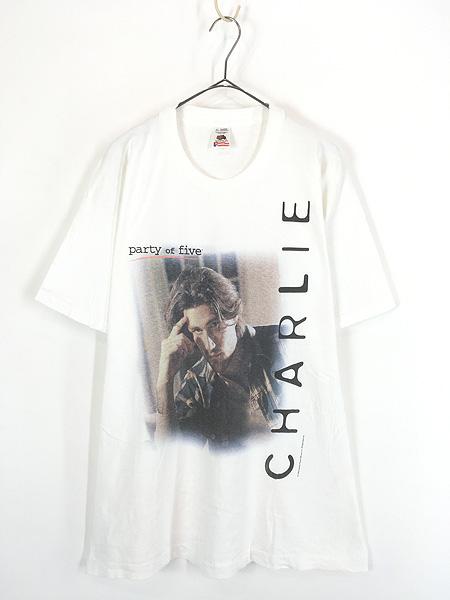 古着 90s Party of Five サンフランシスコの空の下 Charlie Salinger TV ドラマ フォト Tシャツ XL